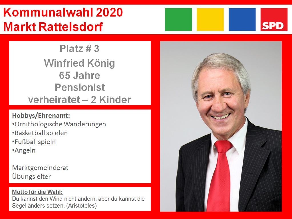 Kandidat/-innen 2020 - SPD Markt Rattelsdorf Kandidat/-innen 2020 - SPD Markt Rattelsdorf